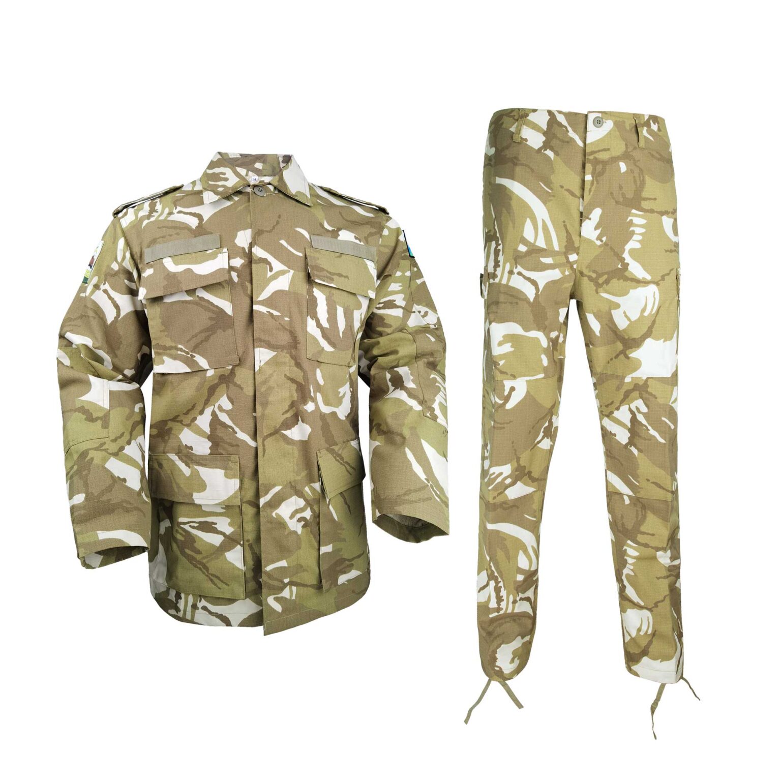 BDU Military Uniform Green Camouflage - kms