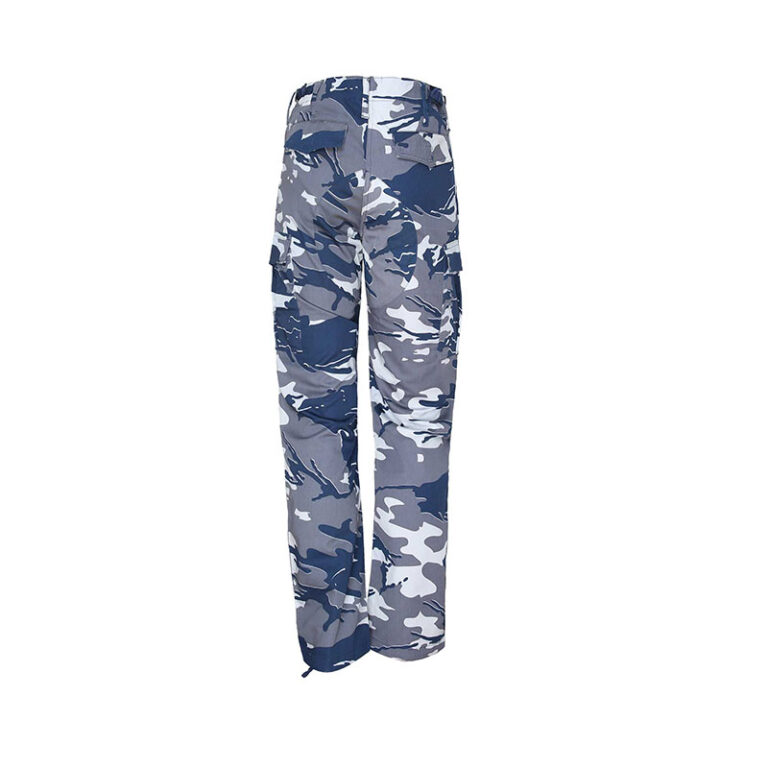 Blue Military Uniform Custom Camouflage - kms
