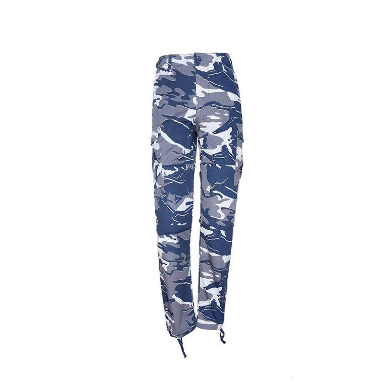 Blue Military Uniform Custom Camouflage - kms